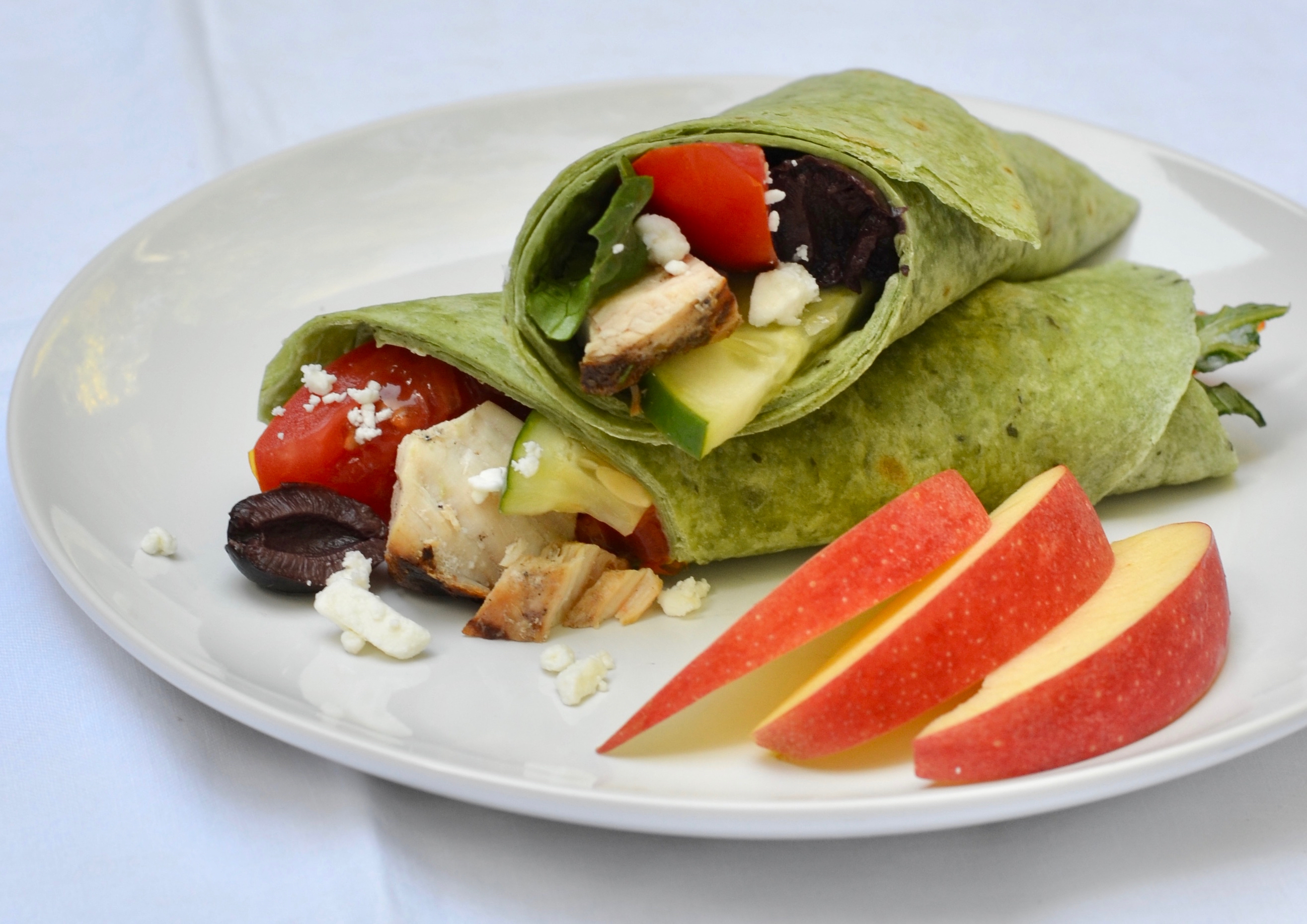 Greek Grilled Chicken Wraps | Mary Duke Cooks!